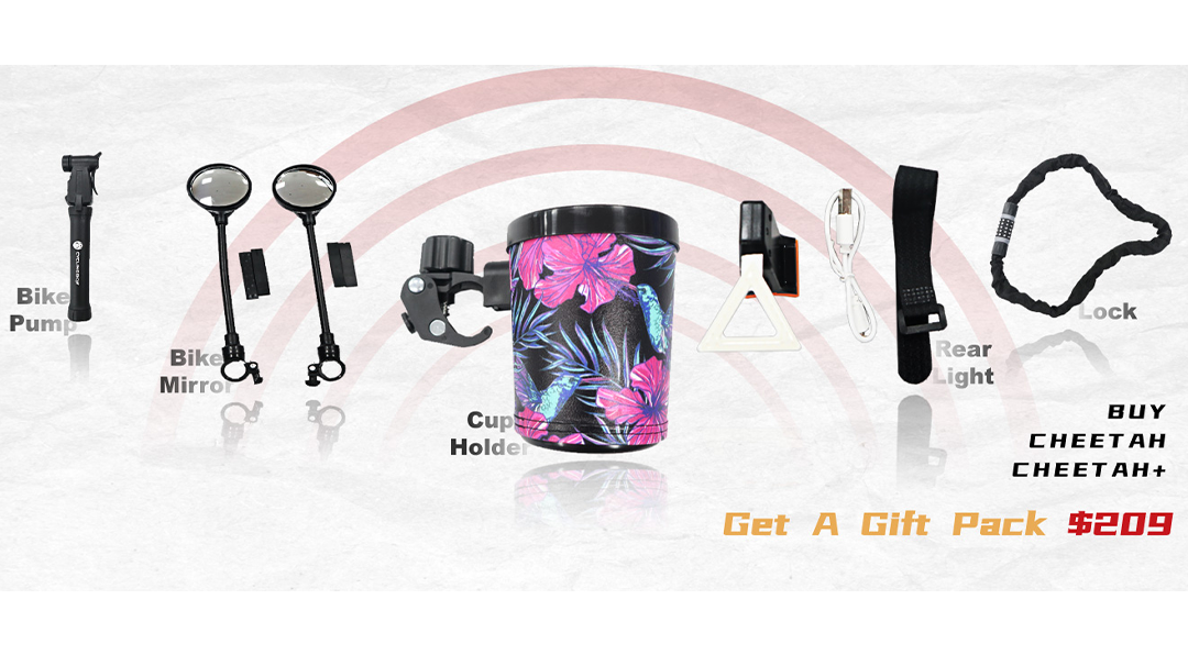 Order Cheetah/ Cheetah Plus Get Free Gift Pack – REVIBIKES